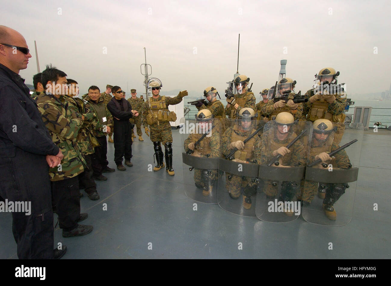 Riot control techniques hi-res stock photography and images - Alamy