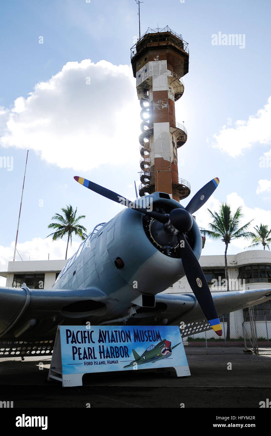 Ford island control tower hi-res stock photography and images - Alamy