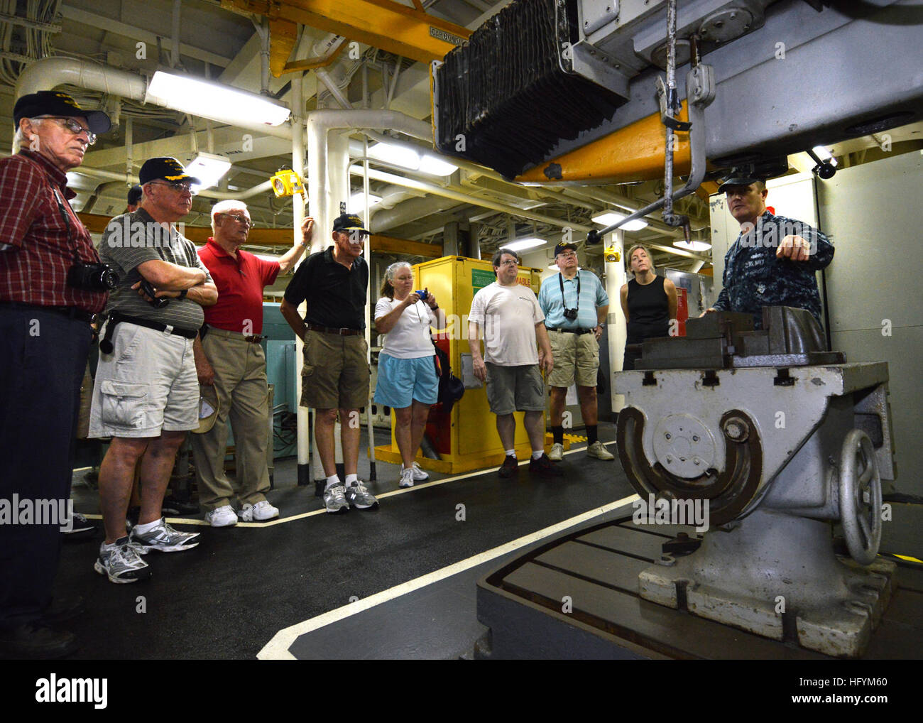 Machinery Repairman 1st Class James Garrison, assigned to the submarine ...