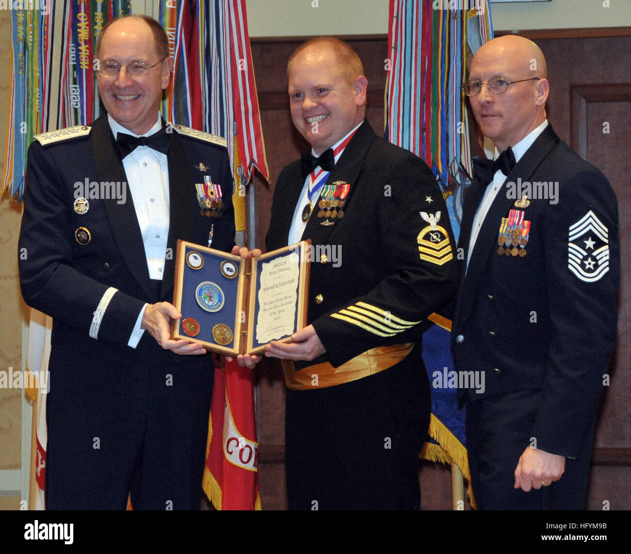 Nuclear task force senior tier enlisted of the year award hi-res stock ...