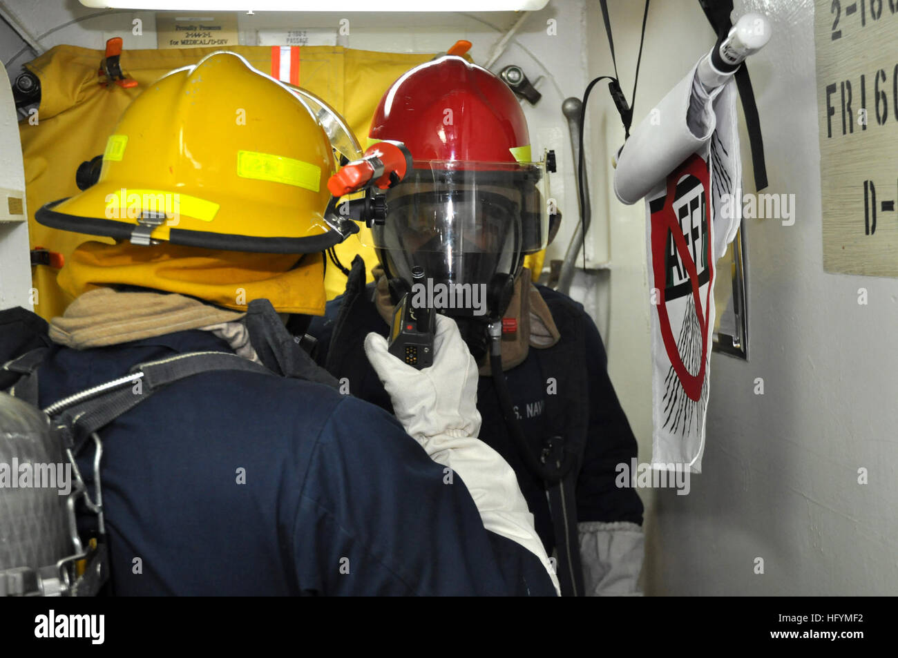 U S Navy Damage Control Fireman High Resolution Stock Photography and ...