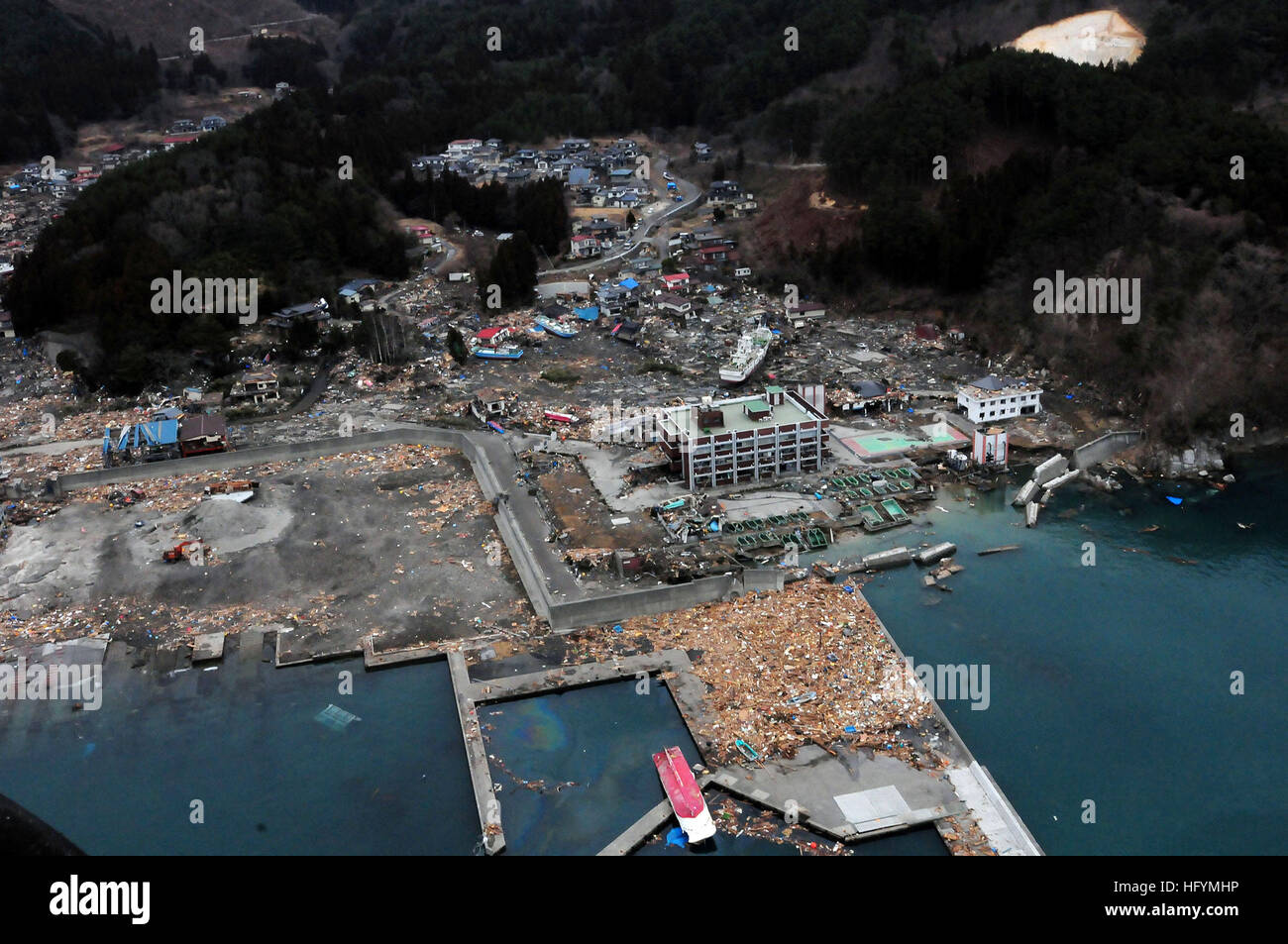 Otsuchi tsunami hi-res stock photography and images - Alamy