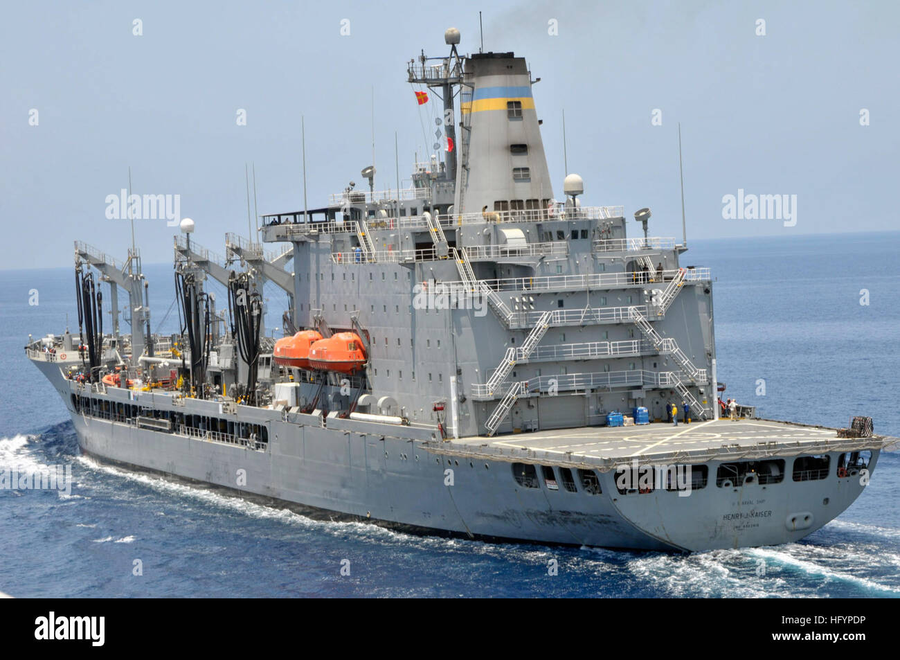Military Sealift Command Fleet Replenishment Oiler Usns Henry J Hi-res