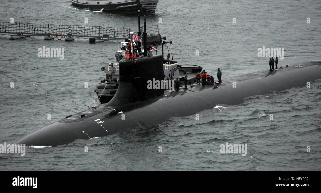 Seawolf class attack submarine hi-res stock photography and images - Alamy