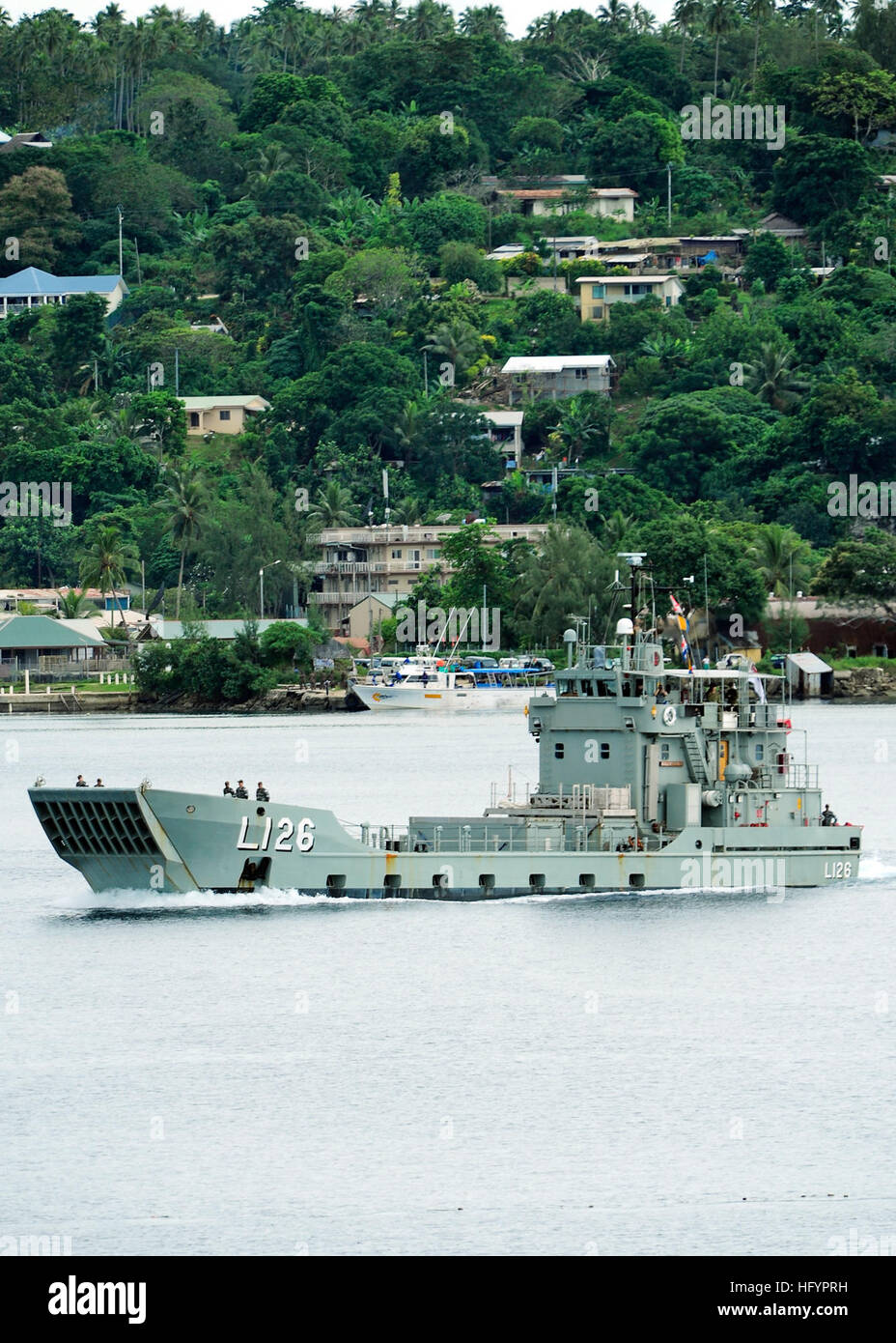 Landing craft heavy lch l126 hmas balikpapan hi-res stock photography ...