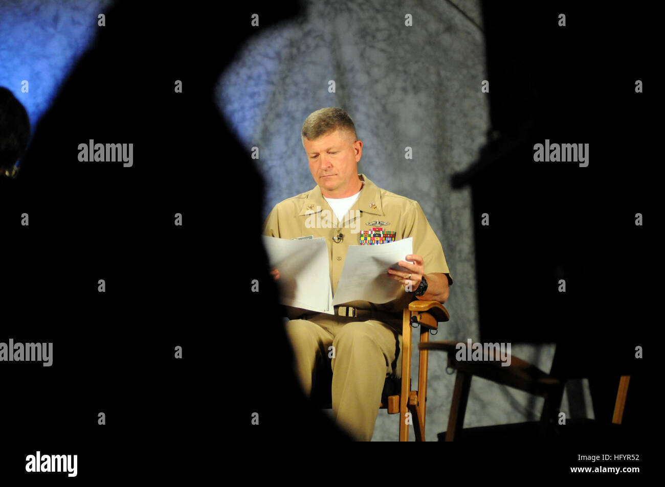 Mcpon chief petty officer of the navy rick west hi-res stock ...