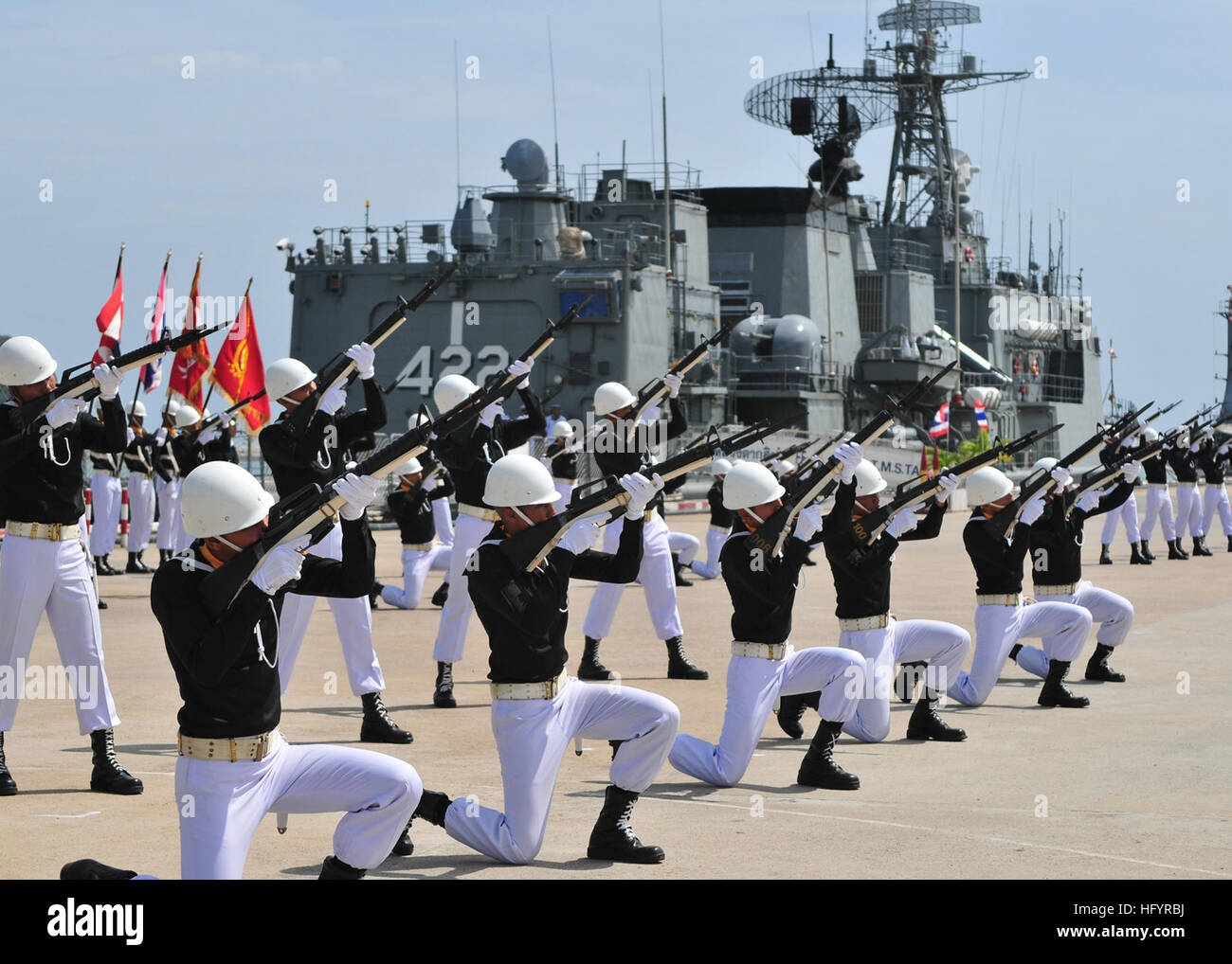 110511-N-XR557-103 SATTAHIP NAVY BASE, Thailand (May 11, 2011) Royal ...