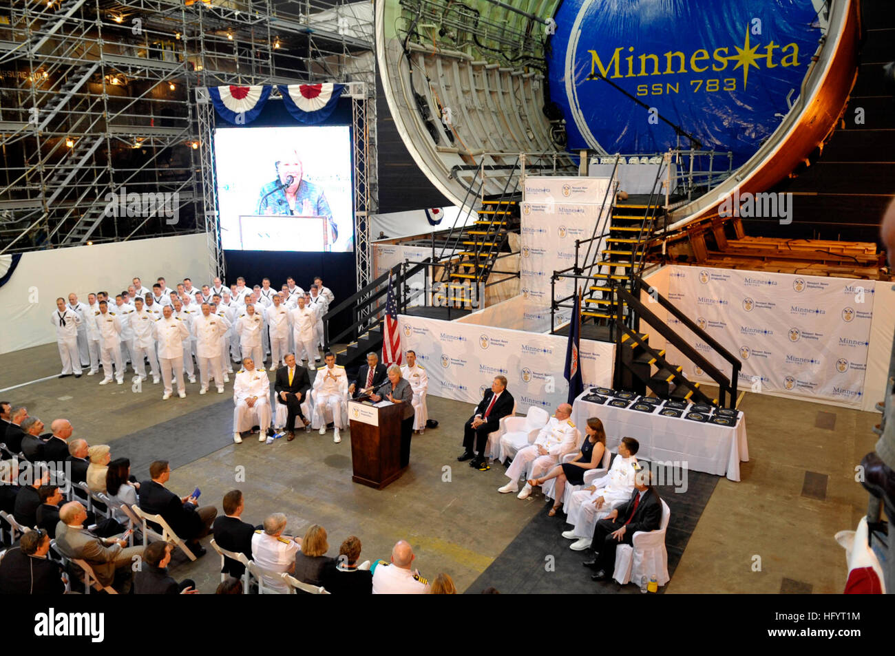 110520-N-ZB612-258 NEWPORT NEWS, Va. (May 20, 2011) Ellen Roughead ...