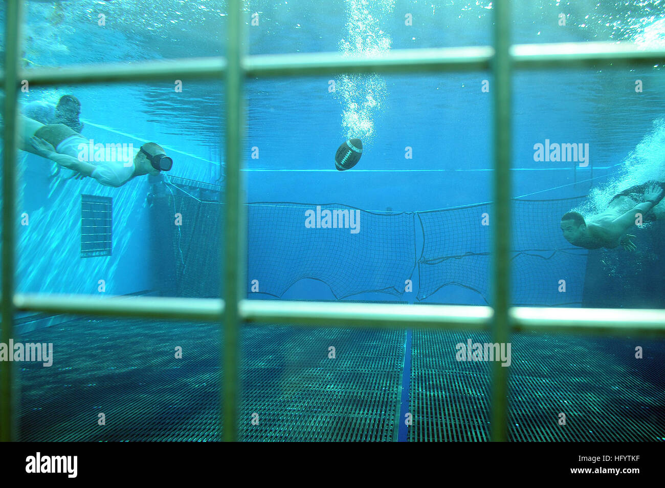 Underwater football hi-res stock photography and images - Alamy