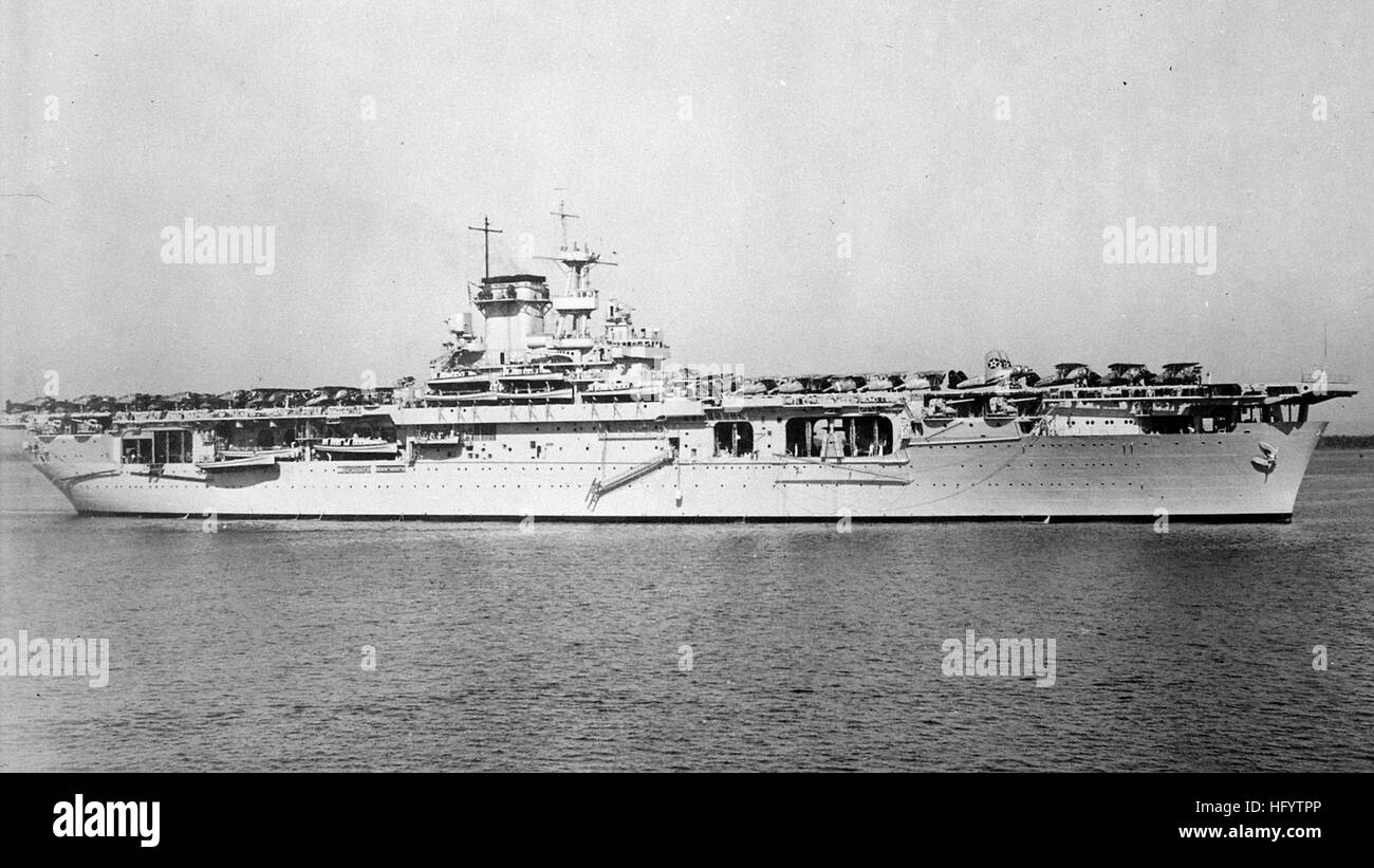 Landscape USS Wasp December 1940 43-1200M Stock Photo - Alamy