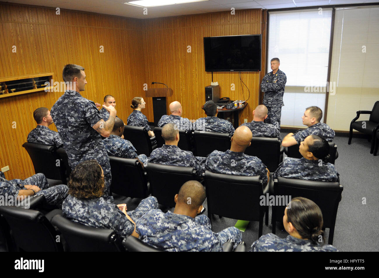 The navy operational support center san antonio hi-res stock ...