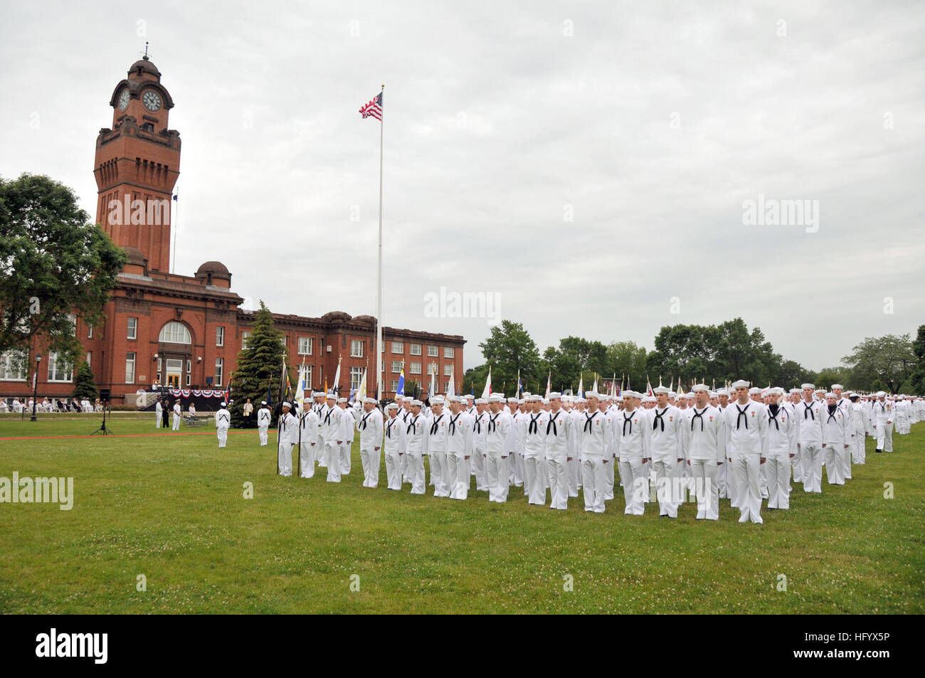 Naval Recruit Training Command Great Lakes High Resolution Stock ...