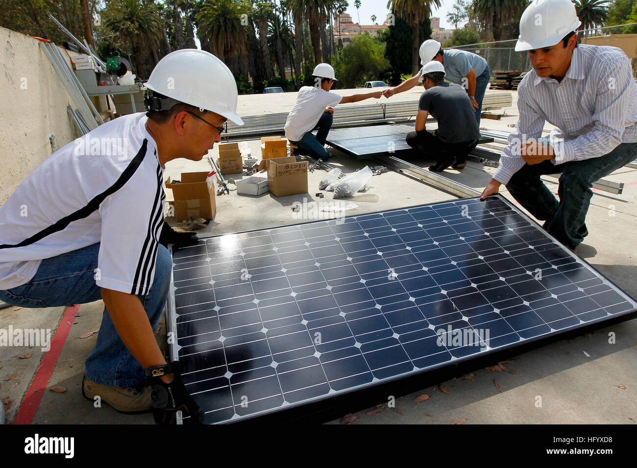 110706-N-HW977-253 NORCO, Calif. (July 6, 2011) Samuel Lam, left ...
