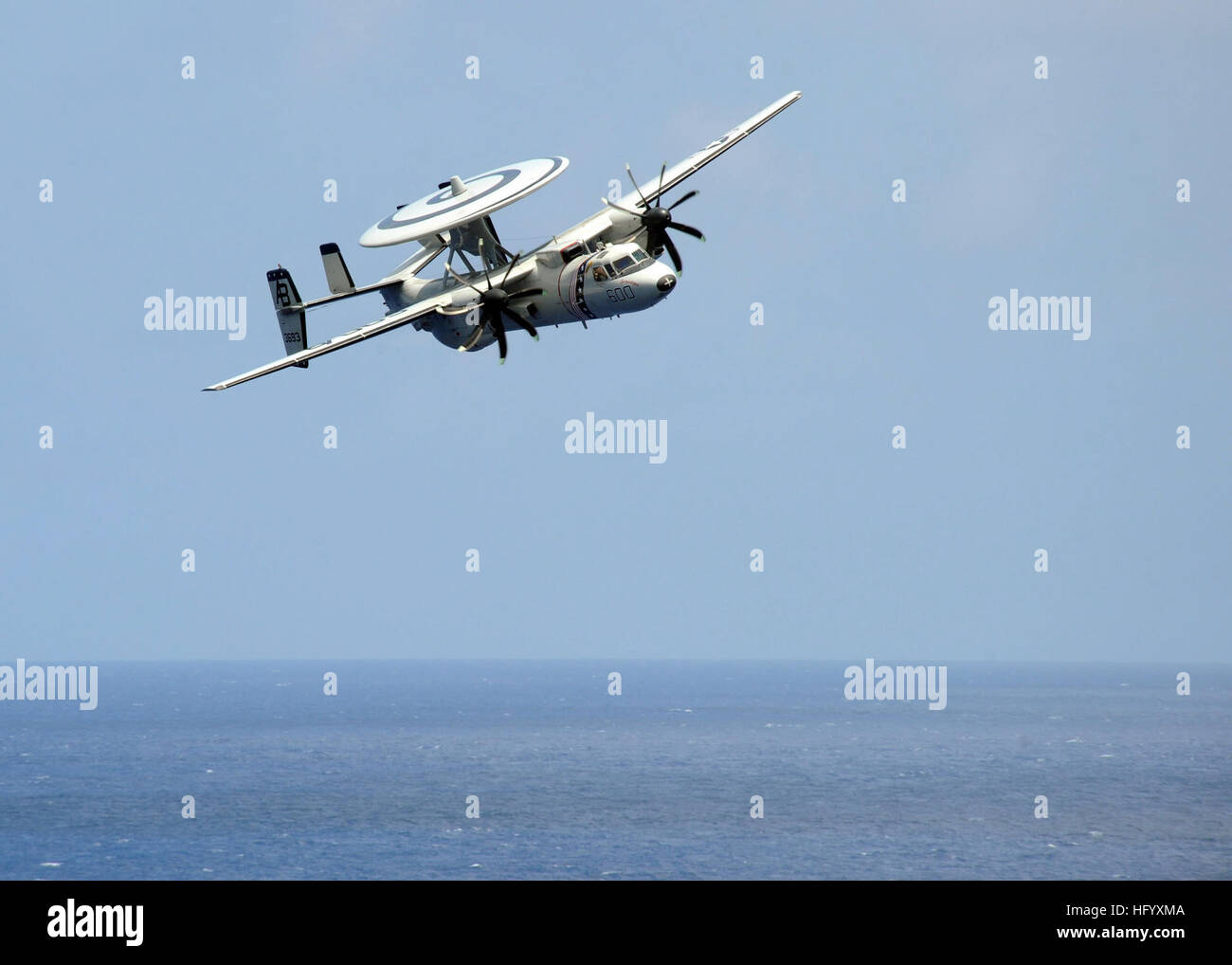 110711-N-CH661-174 ATLANTIC OCEAN (July 11, 2011) An E-2C Hawkeye ...