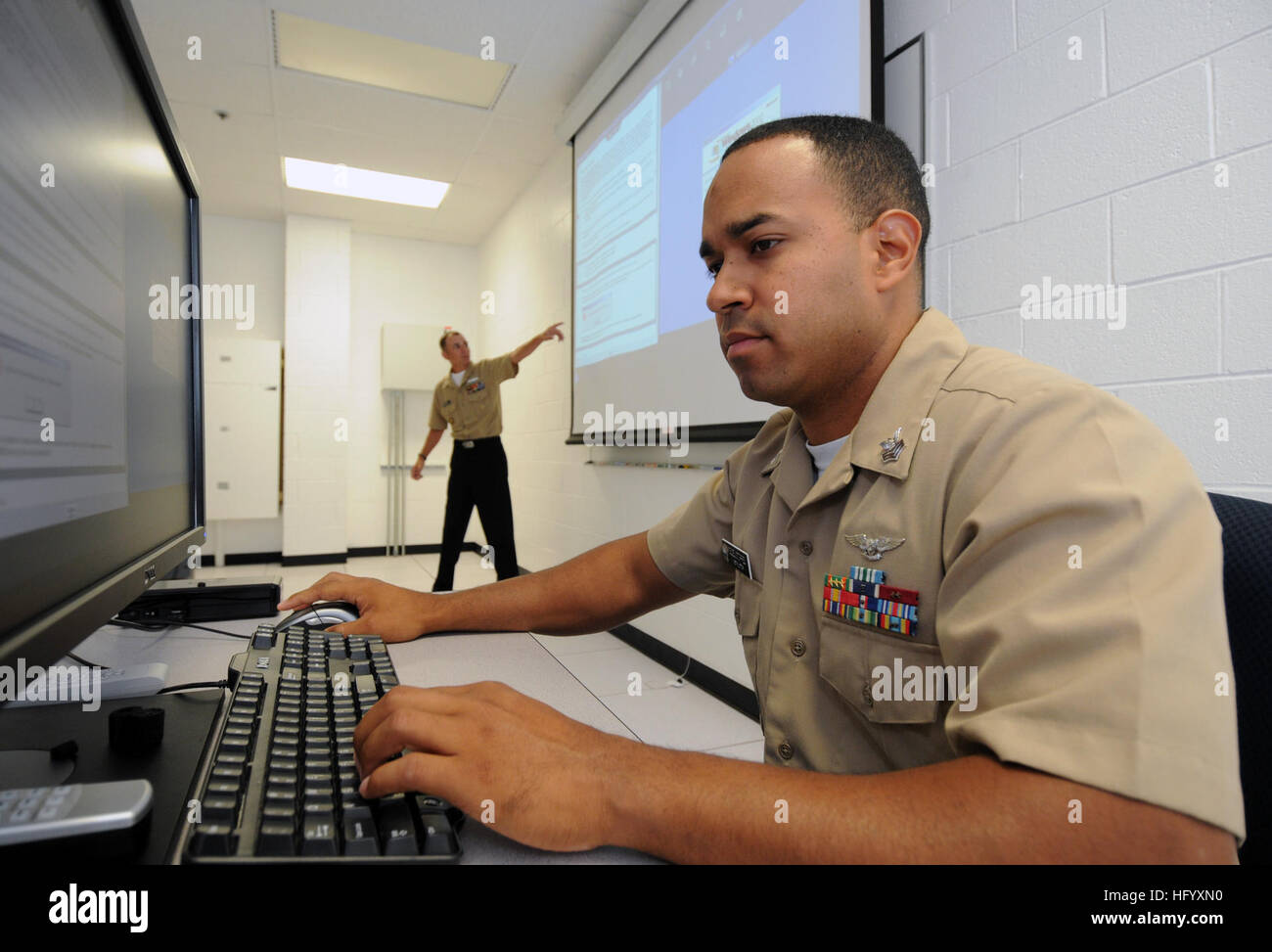 Navy information dominance forces hi-res stock photography and images ...