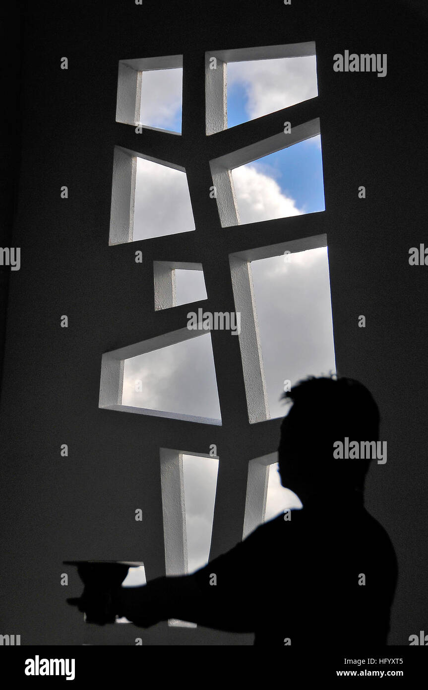 110715-N-RI884-372 PEARL HARBOR (July 15, 2011) The Tree of Life window ...