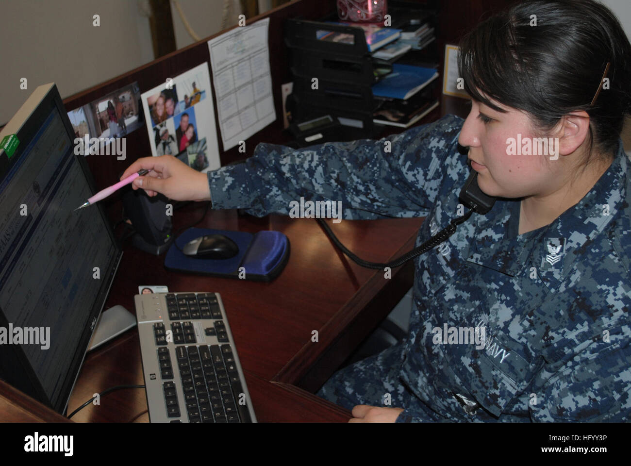 Navy family accountability and assessment system hi-res stock ...
