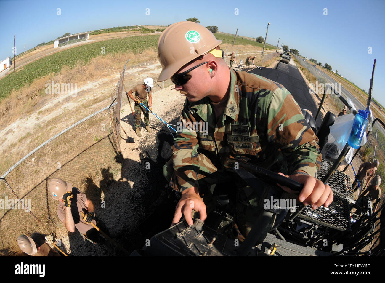 A seabee assigned to naval mobile construction battalion nmcb 74 hi-res ...