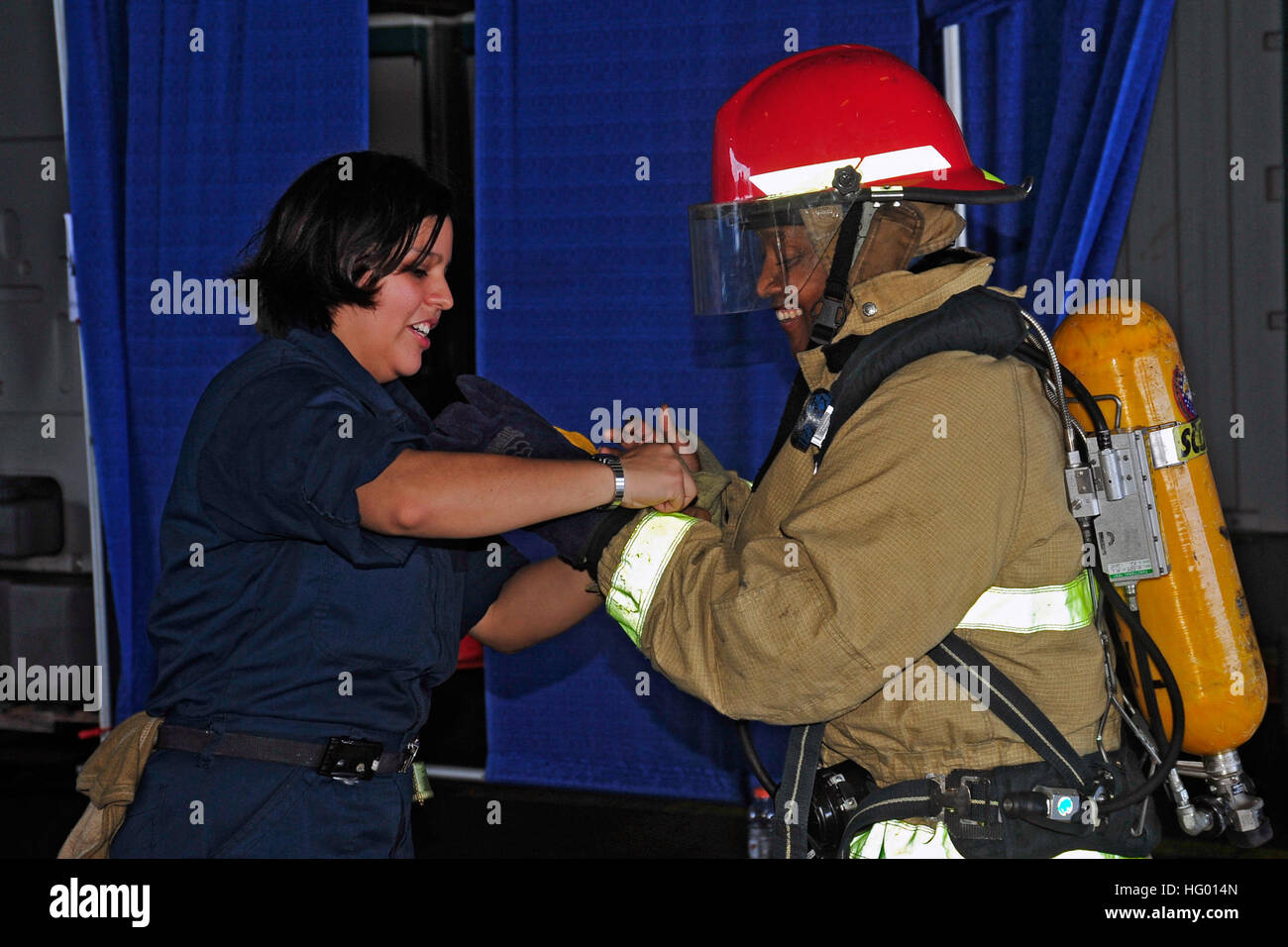 Fireman cruise ship hi-res stock photography and images - Alamy