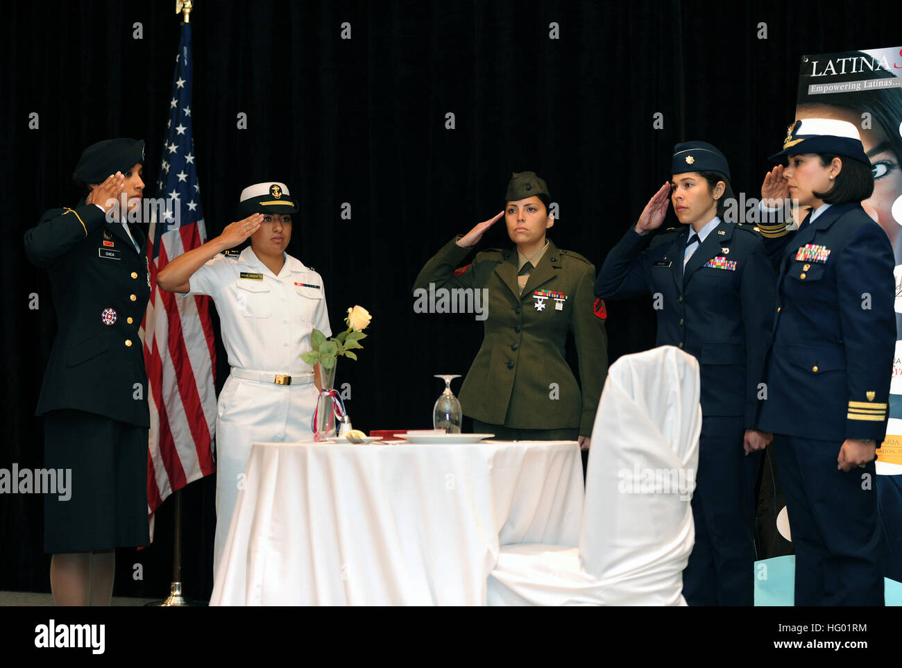 Salute to the branches of us military hi-res stock photography and ...