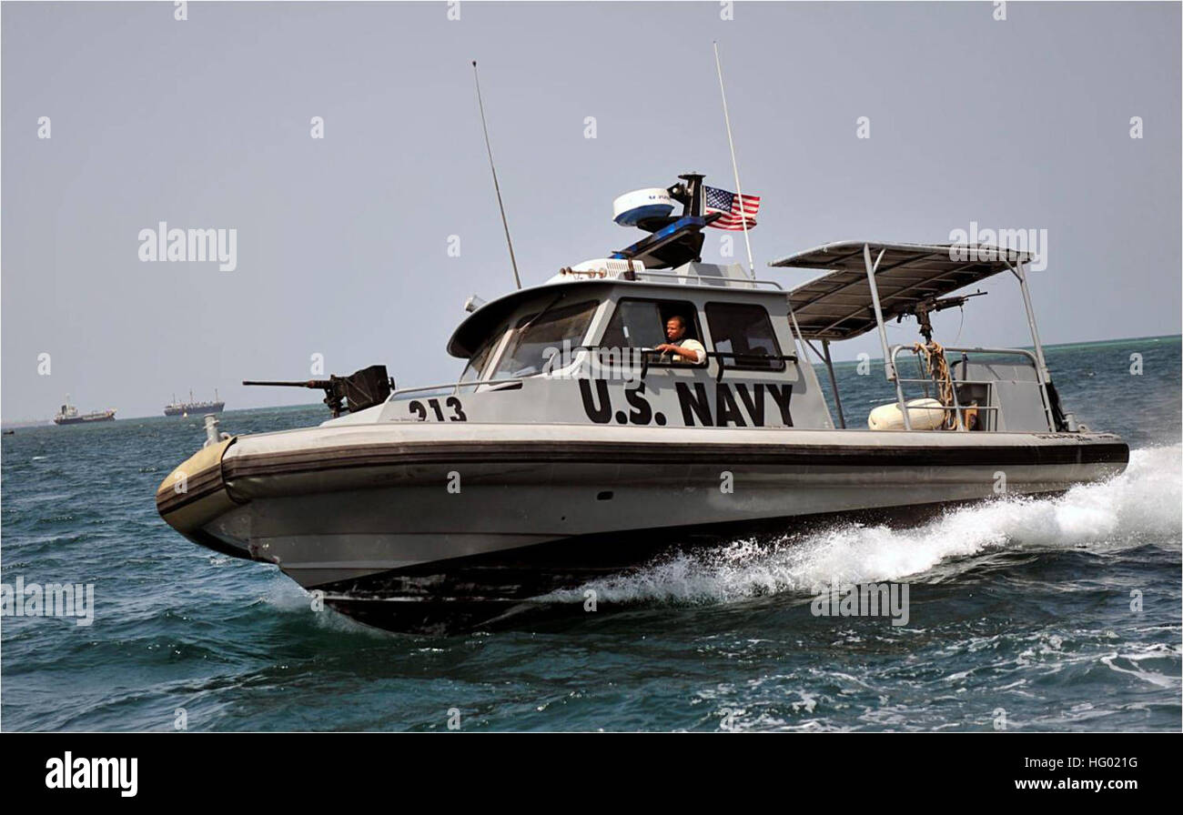 Us navy sea ark security boat hi-res stock photography and images - Alamy