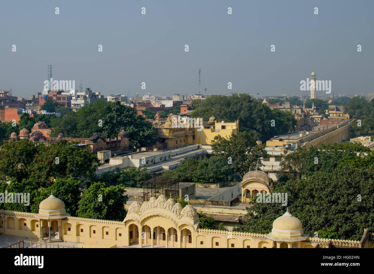 City landscape of Jaipur India buildings,architecture, at home ...
