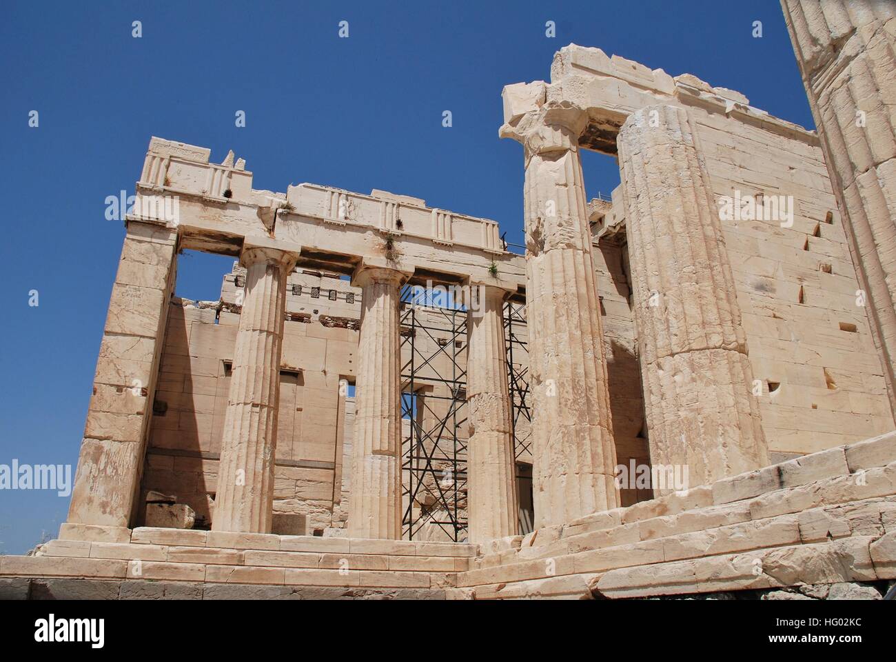 Acropolis steps athens hi-res stock photography and images - Alamy