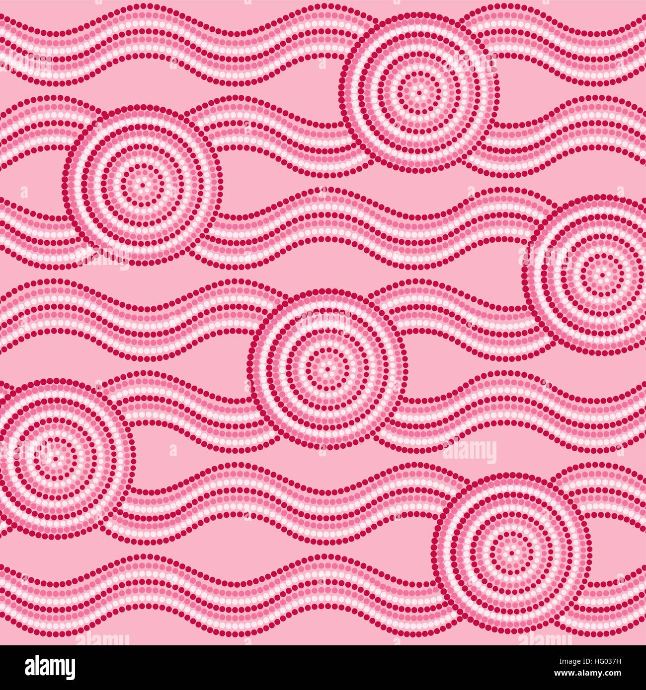 Abstract Aboriginal Dot Painting In Vector Format Stock, 40% OFF