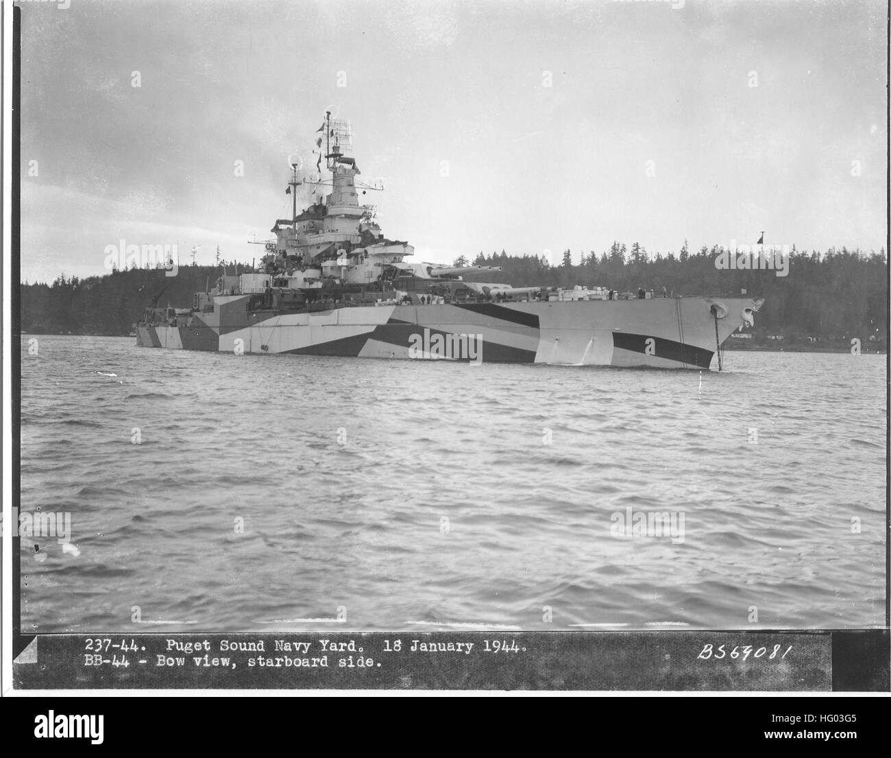 Uss california 1944 hi-res stock photography and images - Alamy