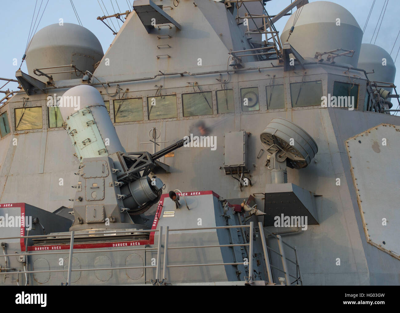 160725-N-GP524-583 ARABIAN GULF (July 25, 2016) A Phalanx close-in ...