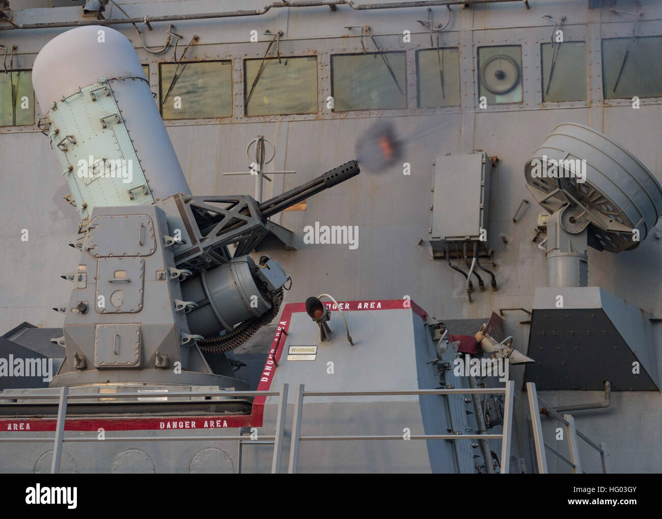 160725-N-GP524-600 ARABIAN GULF (July 25, 2016) A Phalanx close-in ...