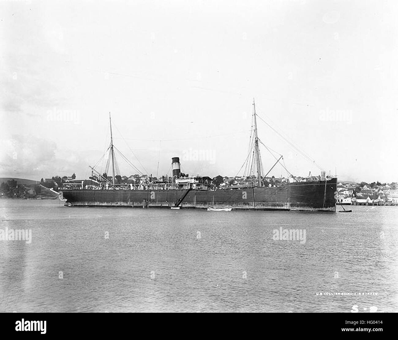 USS Scindia (1898-1925, later renamed Ajax Stock Photo - Alamy