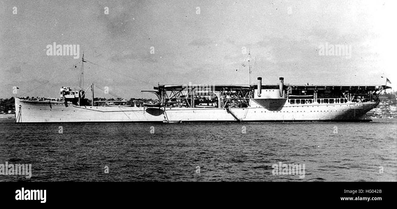 USS Langley (AV-3 Stock Photo - Alamy