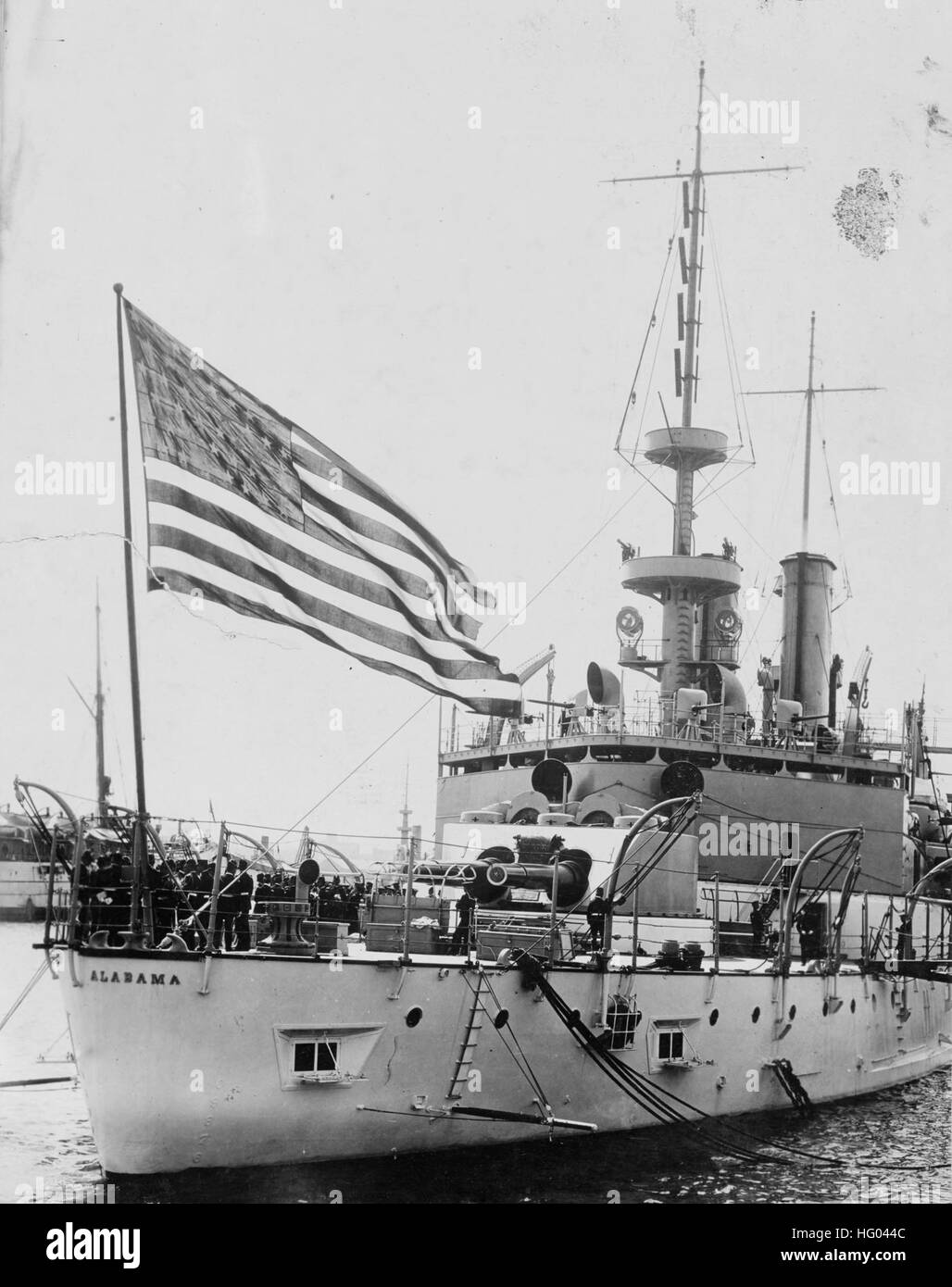 Uss alabama Black and White Stock Photos & Images - Alamy