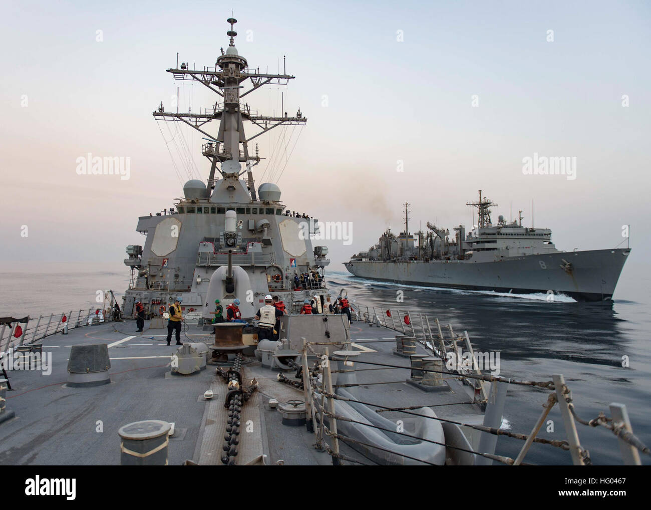 160909-N-GP524-347 ARABIAN GULF (Sept. 9, 2016) The guided-missile ...