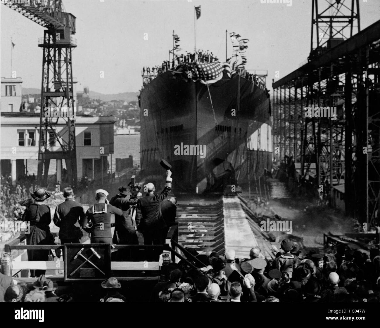USS California (BB-44) - NH 55016 Stock Photo - Alamy