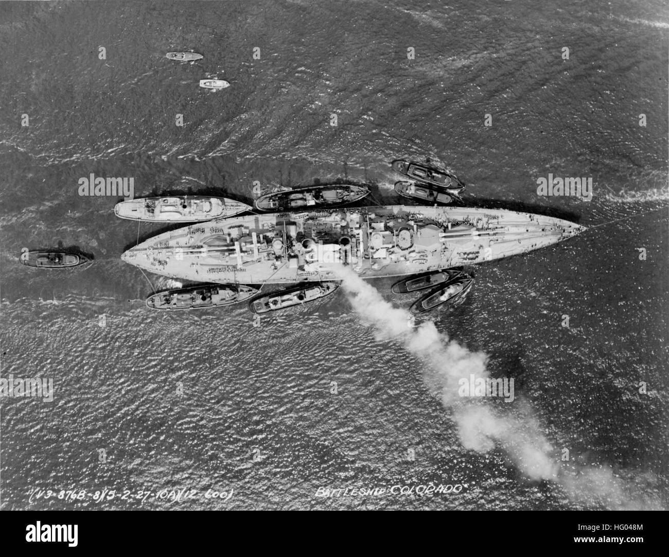 USS Colorado (BB-45) - NH 55272 Stock Photo - Alamy
