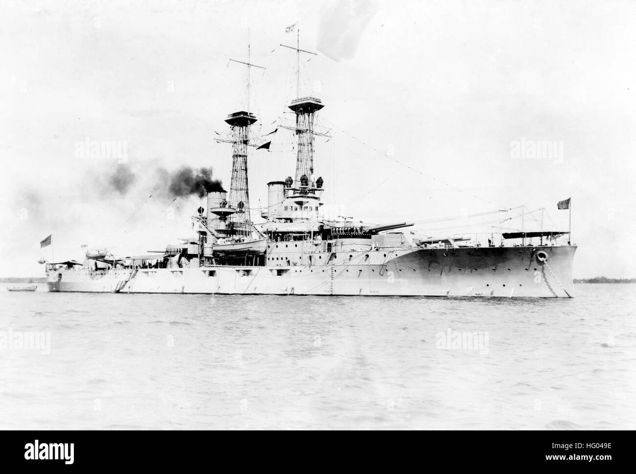 USS Delaware (BB-28) - NH 61253 Stock Photo - Alamy