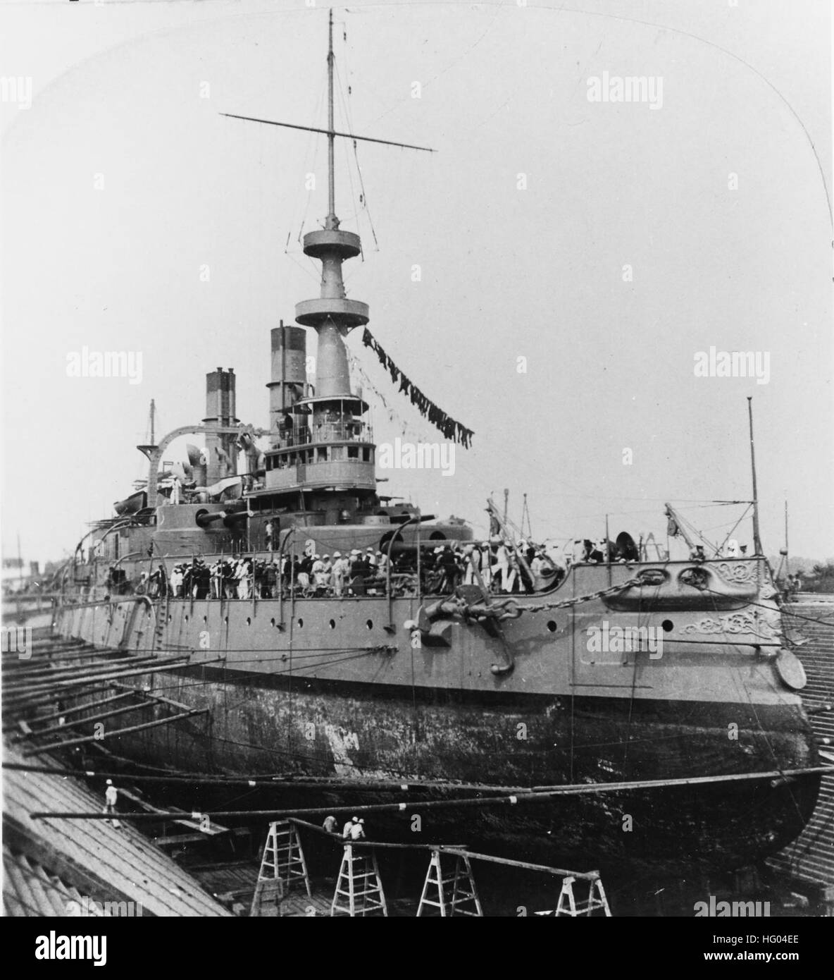 Photograph dreadnought battleship photograph hi-res stock photography ...