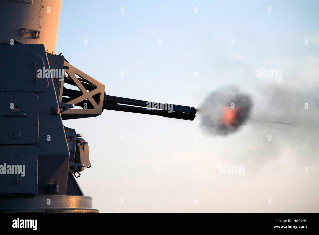 ATLANTIC OCEAN (Sept. 26, 2016) An MK 15 Phalanx close-in weapons ...