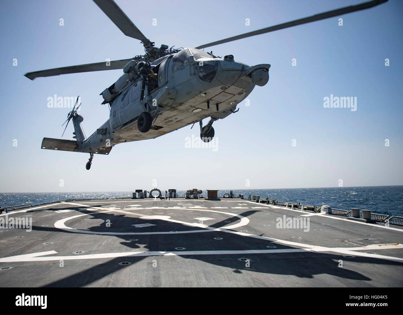 An MH-60S Sea Hawk helicopter assigned to Helicopter Sea Combat ...