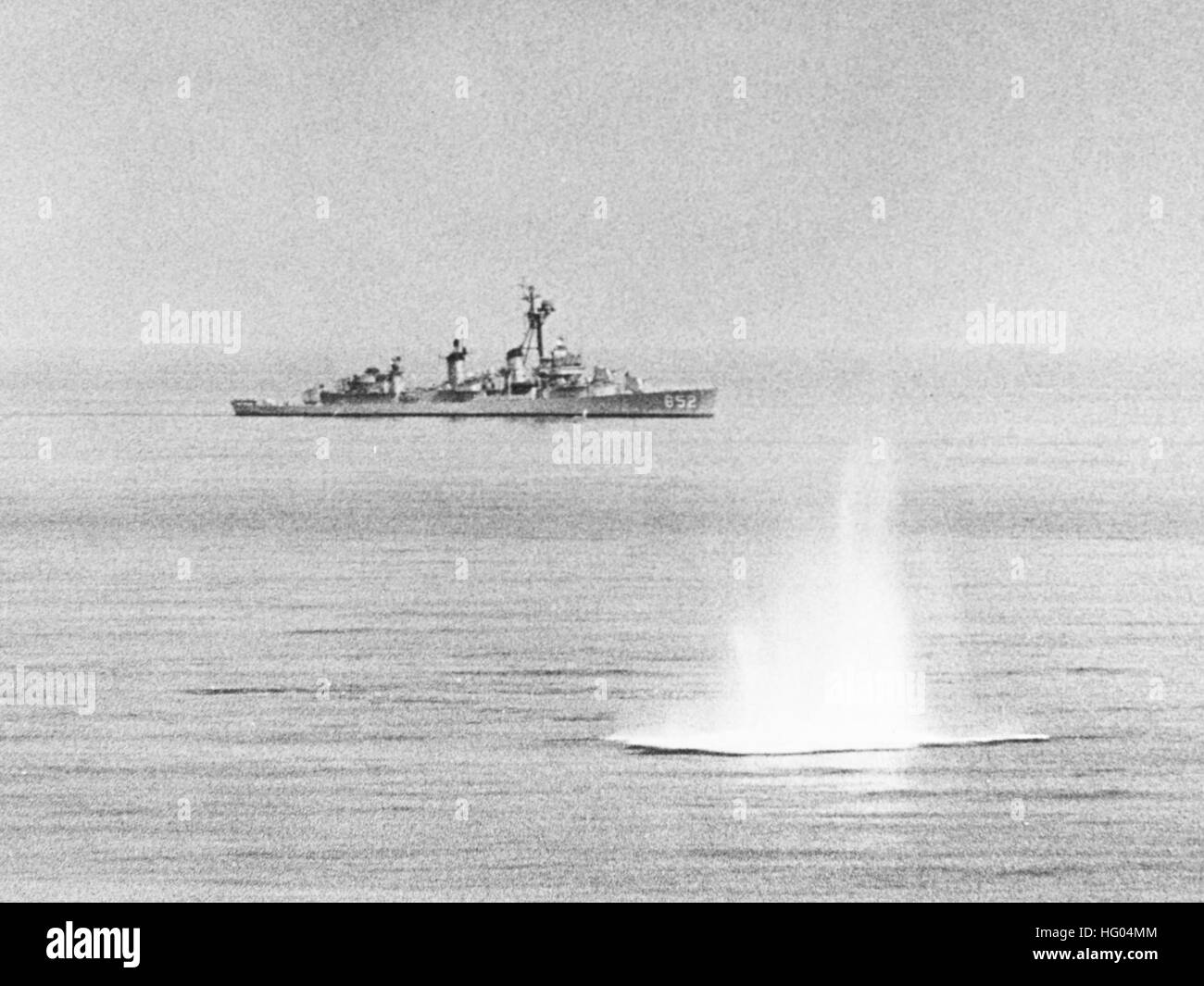 USS Ingersoll (DD-652) under fire from North Vietnamese shore battery ...