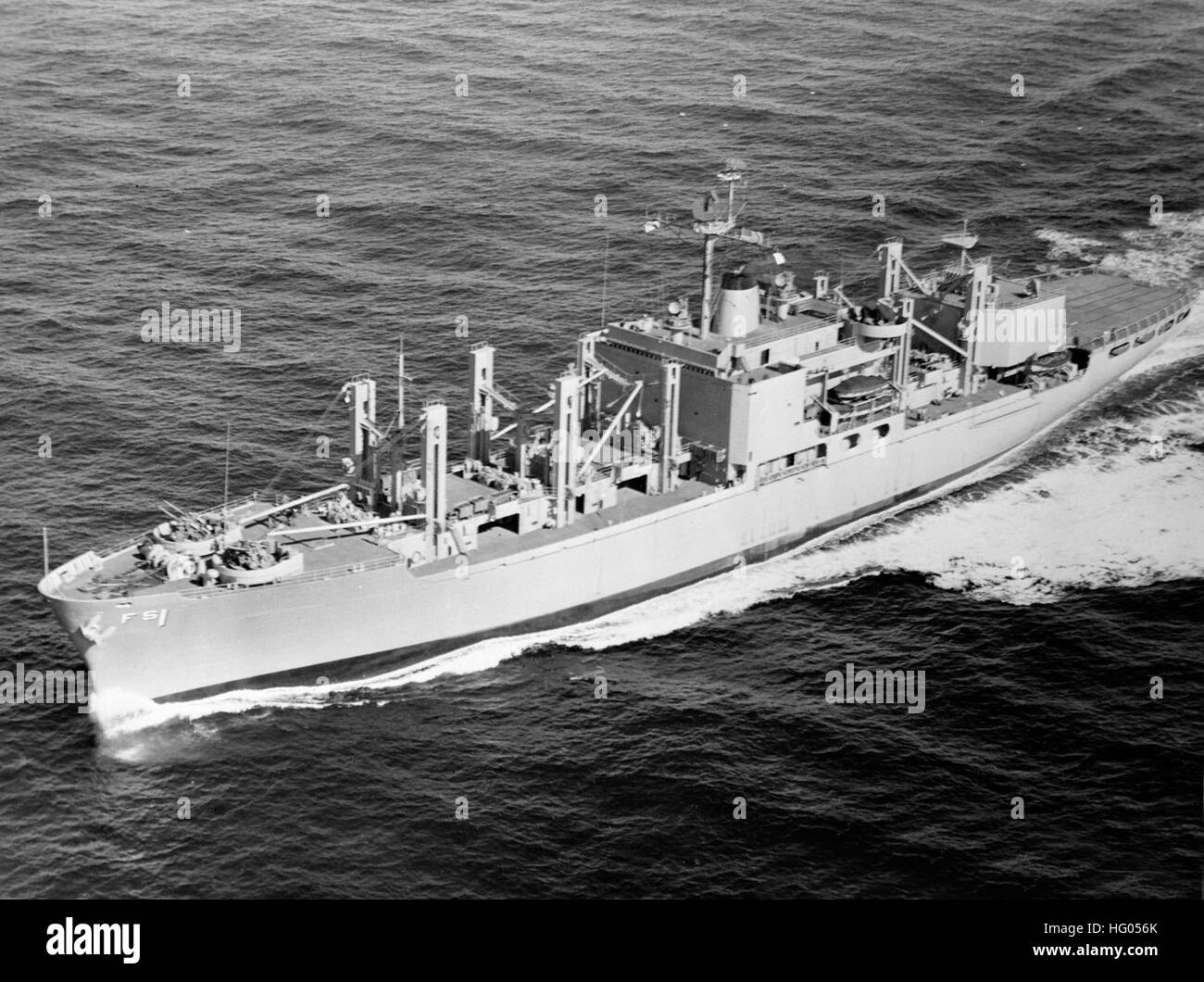 USS Mars (AFS-1) underway on 25 November 1963 Stock Photo - Alamy