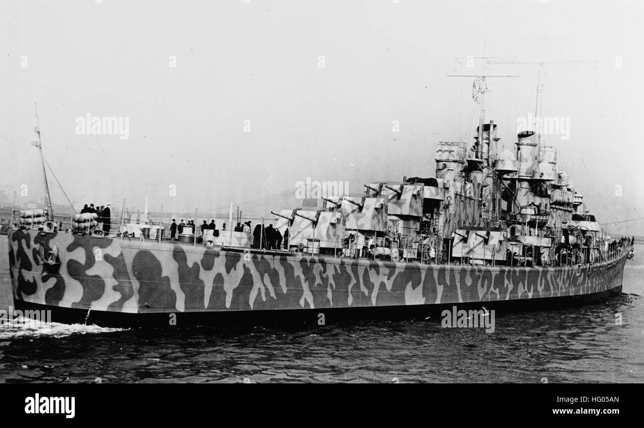 USS Juneau (CL-52 Stock Photo - Alamy