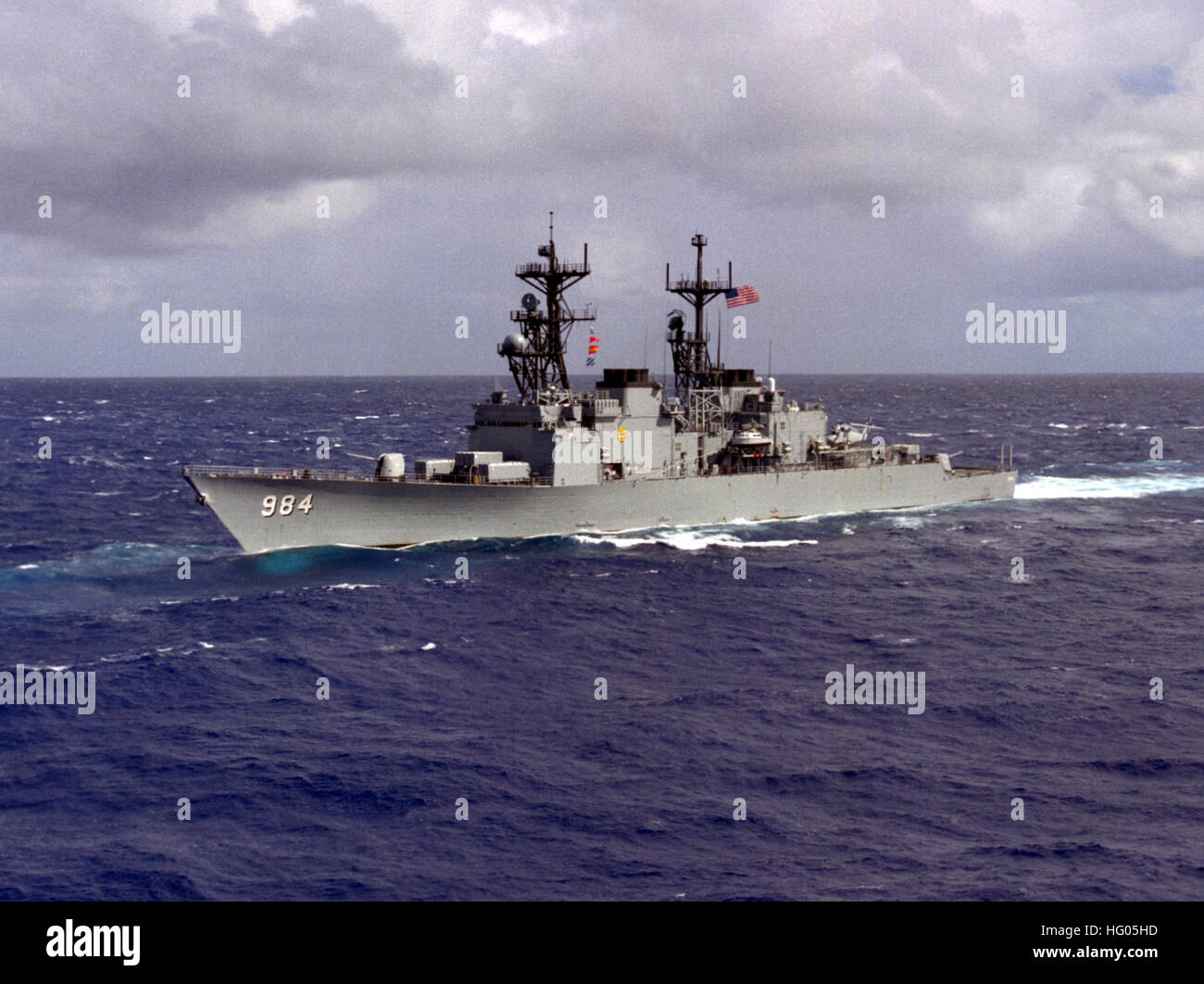 USS Leftwich (DD-984 Stock Photo - Alamy