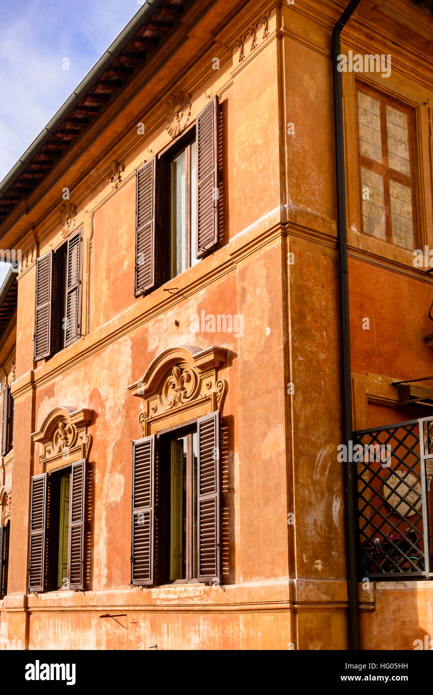 A classic Roman townhouse Stock Photo - Alamy
