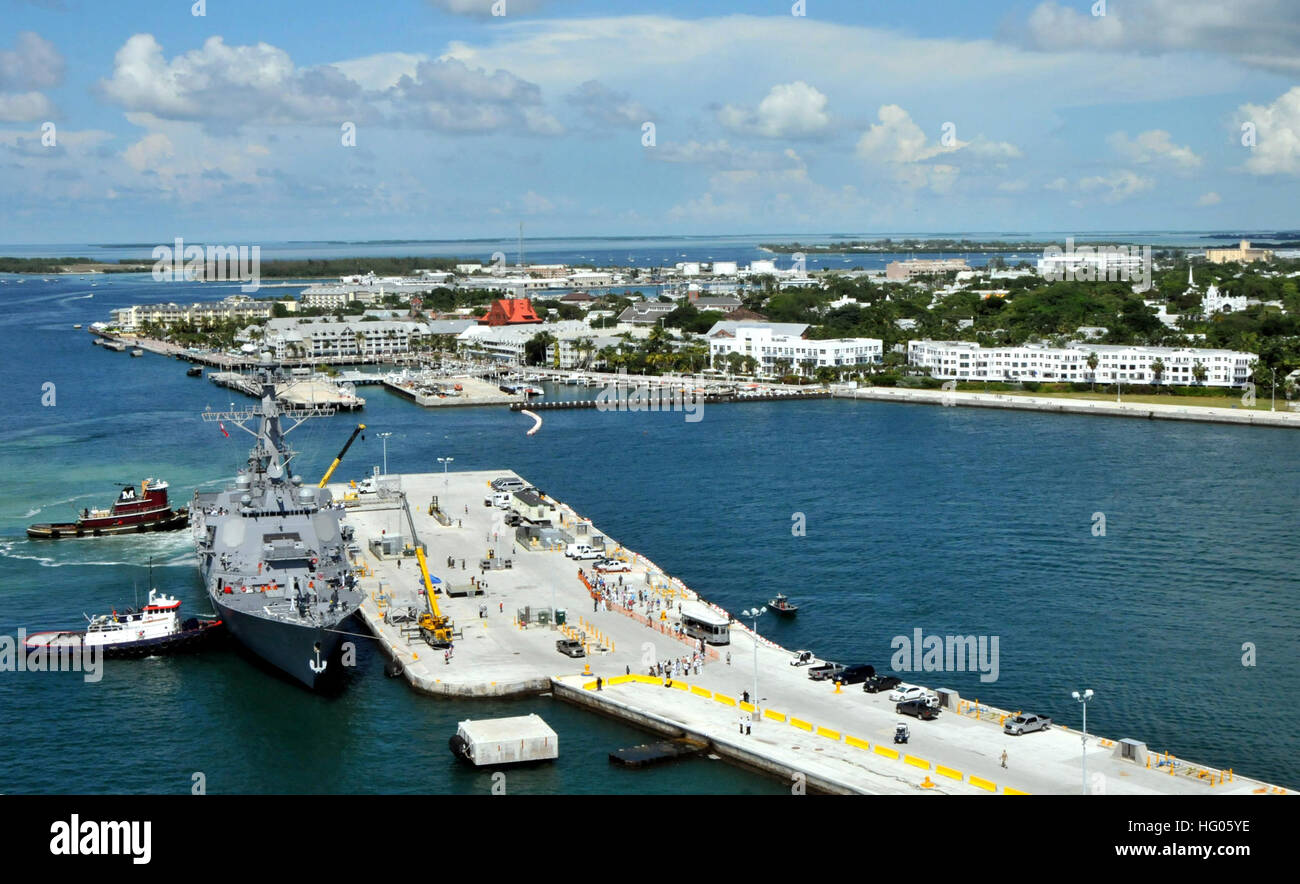 110923-N-AC979-258 KEY WEST, Fla. (Sept. 23, 2011) The guided-missile ...