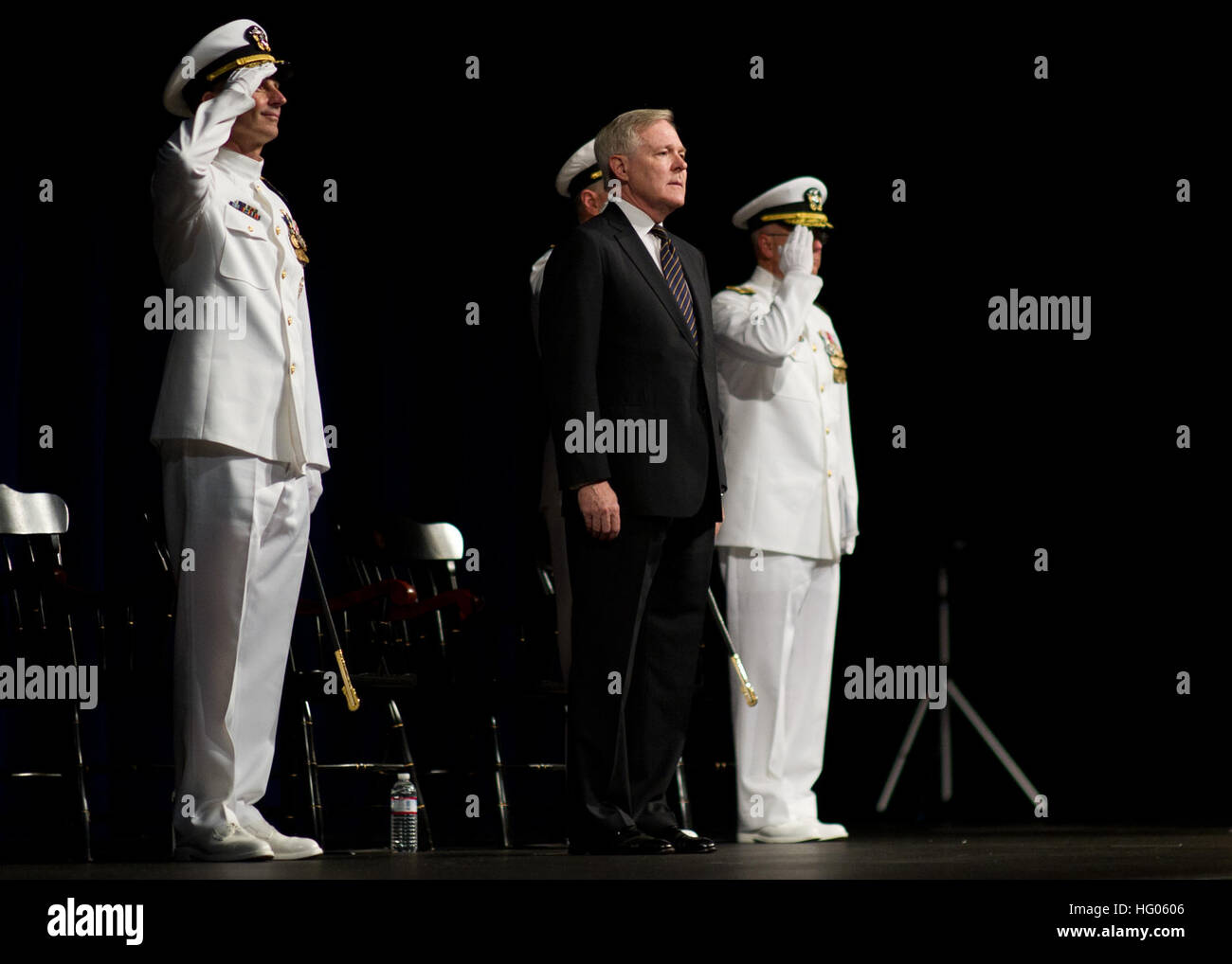 The honorable ray mabus and the chief of naval operations hi-res stock ...