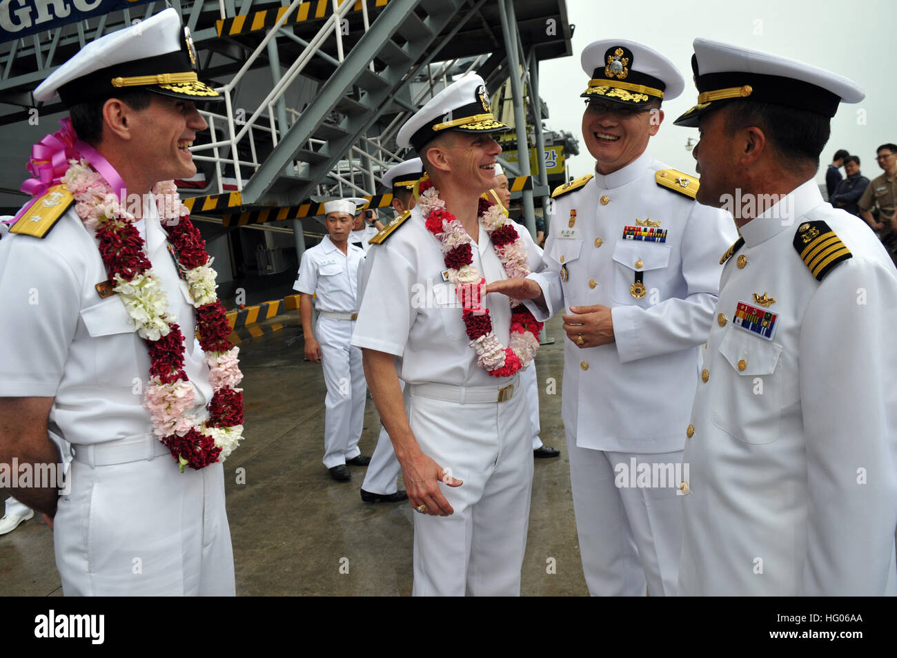110929-N-WW409-249 BUSAN, Republic of Korea (Sept. 29, 2011) Rear Adm ...