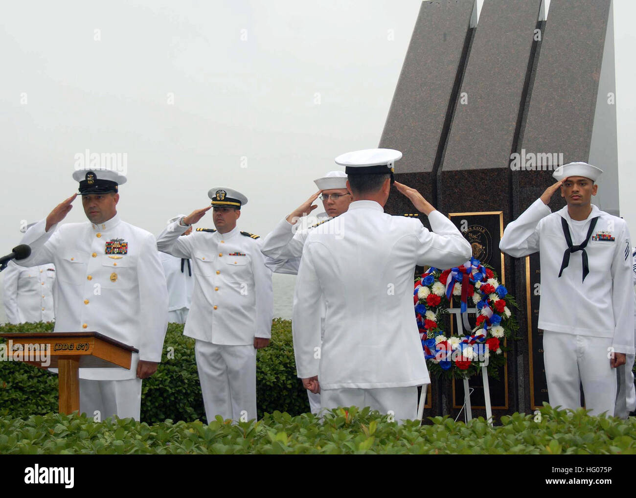 Uss cole memorial hi-res stock photography and images - Alamy